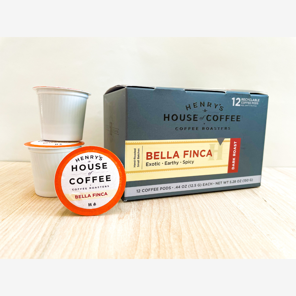 Premium Coffee Pods - Henry's House Of Coffee - Bella Finca - Henry’s ...