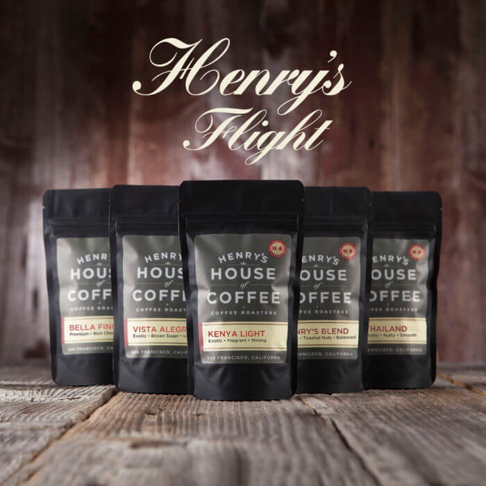 Coffee Sampler Pack - Henry's Flight / Beans - Henry’s House Of Coffee