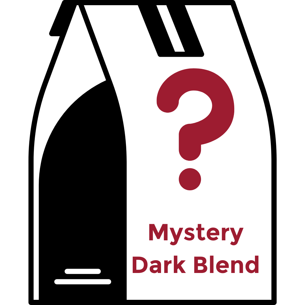 Mystery DARK Blend - Beans / 1lb - Henry’s House Of Coffee
