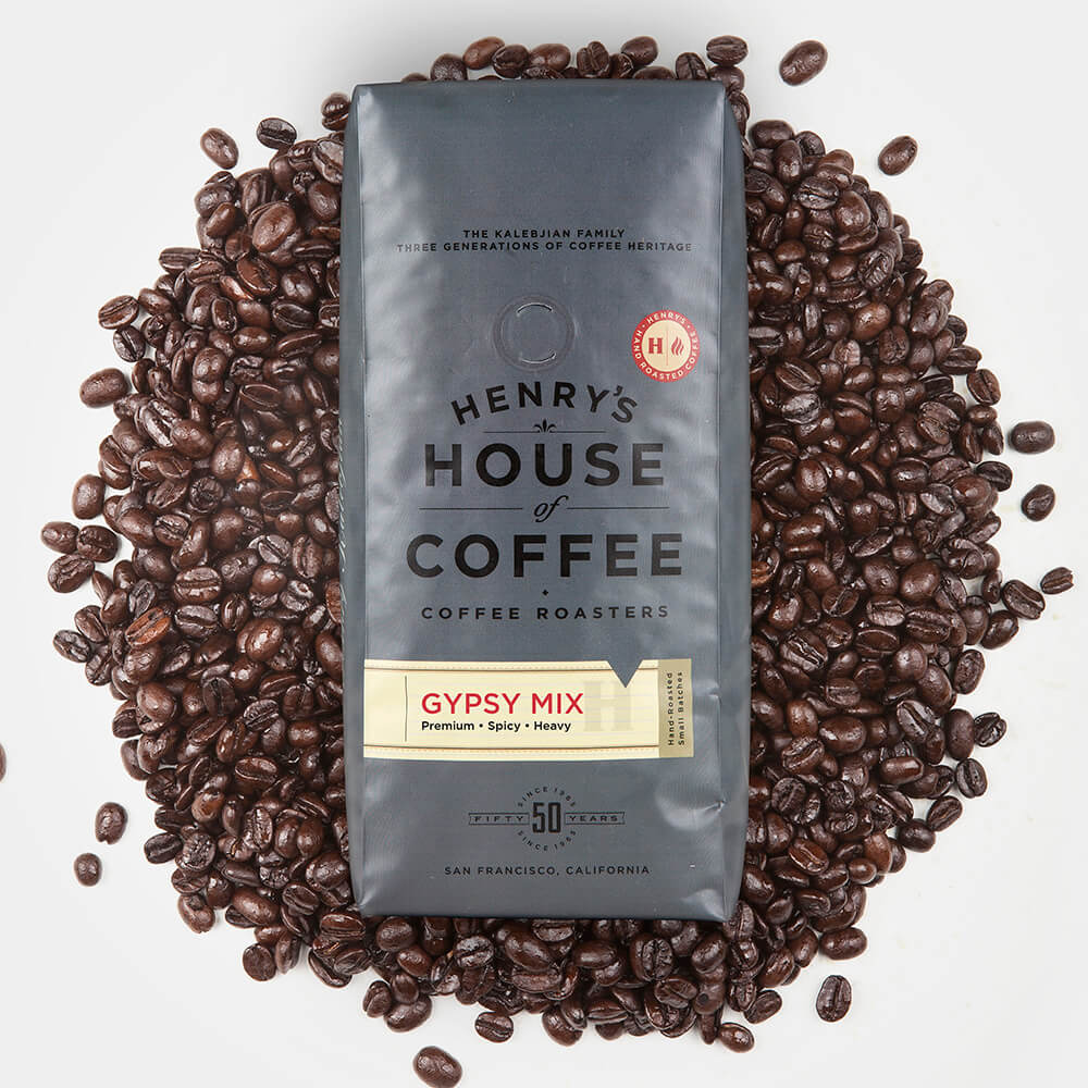Gypsy Mix Dark Roast - Beans / 1lb - Henry’s House Of Coffee