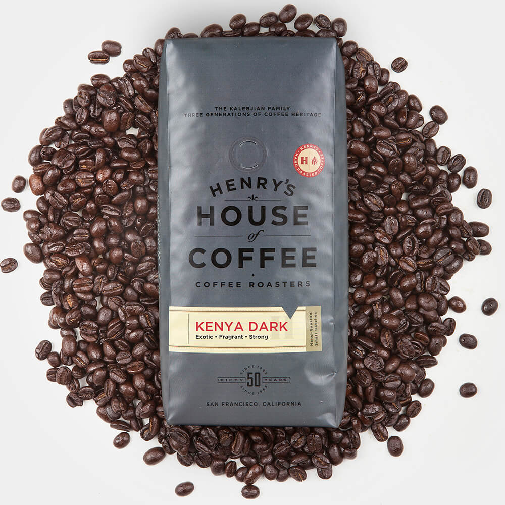 Kenya Dark Roast Coffee - Beans / 1lb - Henry’s House Of Coffee
